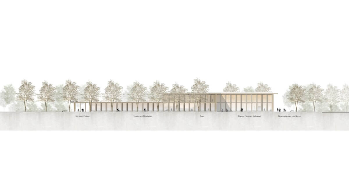 Hallenbad Süd Tübingen - Sacker Architekten Freiburg