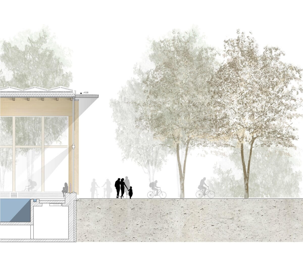 Hallenbad Süd Tübingen - Sacker Architekten Freiburg